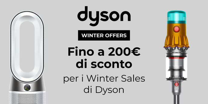 Winter Days Dyson: risparmia fino a 200 euro