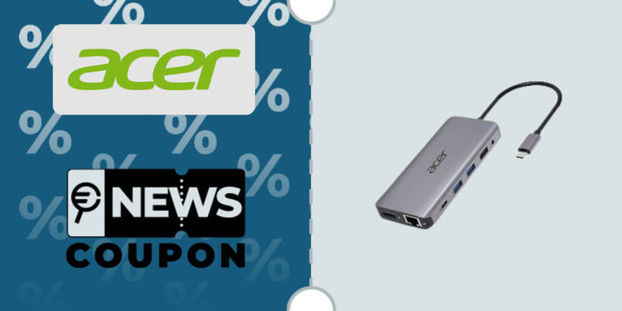 Il miglior Coupon Acer del giorno: Acer HP.DSCAB.009 a soli 59,90 euro