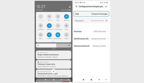 Come usare l'hotspot su Android e iPhone per condividere la connessione ...