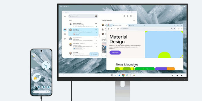 Android 16 QPR3: arriva ufficialmente la "desktop mode"