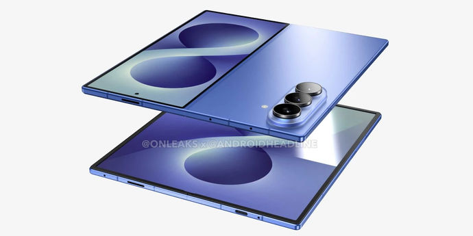 Galaxy Z Fold 8: ecco i primi render grafici
