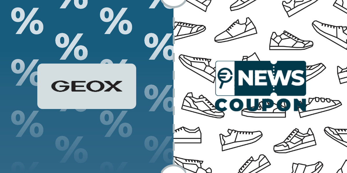 Doppi sconti Geox: risparmia il 10% extra su prodotti in sconto al 50%