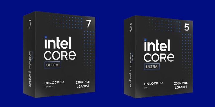 Intel svela i nuovi chip Core Ultra 250K Plus e 270K Plus