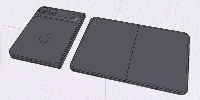 iPhone pieghevole: spuntano file CAD che confermano il form factor ...