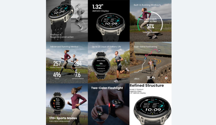 Amazfit Cheetah 2 Pro arriva ufficialmente in Italia