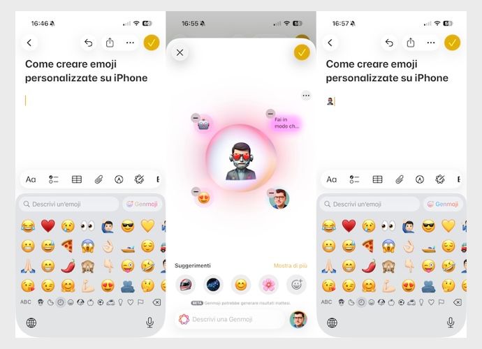 Come creare emoji personalizzati su iPhone