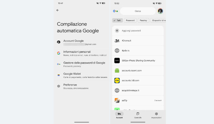 Come trovare le password su smartphone Android e iPhone