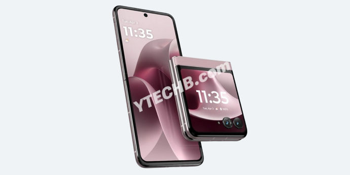 Emergono i primi render di Motorola Razr 70