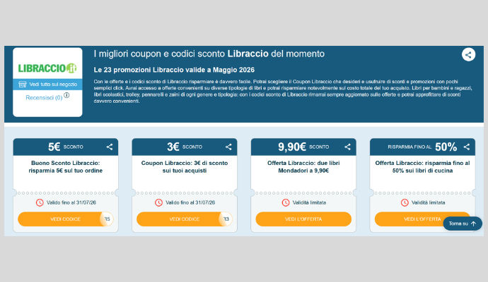 Pomo Libraccio: fino al 50% di sconto sui giochi