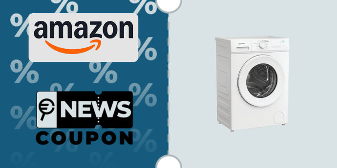 Il miglior Coupon Amazon del giorno: Indesit Lavatrice 7 kg IMA 762 MY ...