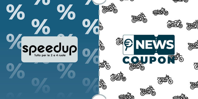 Offerta Speedup: 10% di sconto su giacche e guanti da moto