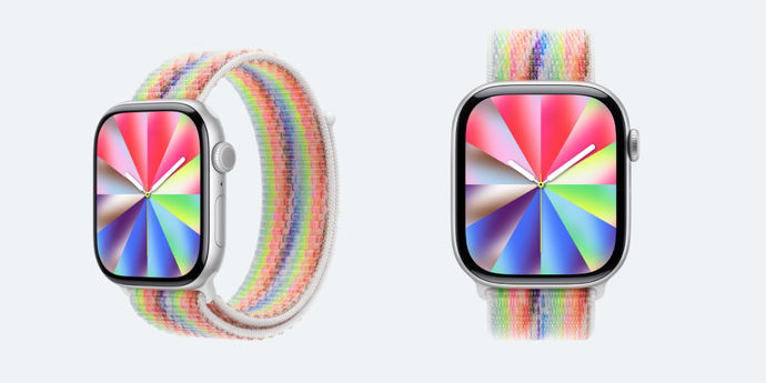 Apple lancia il nuovo cinturino Sport Loop Pride Edition