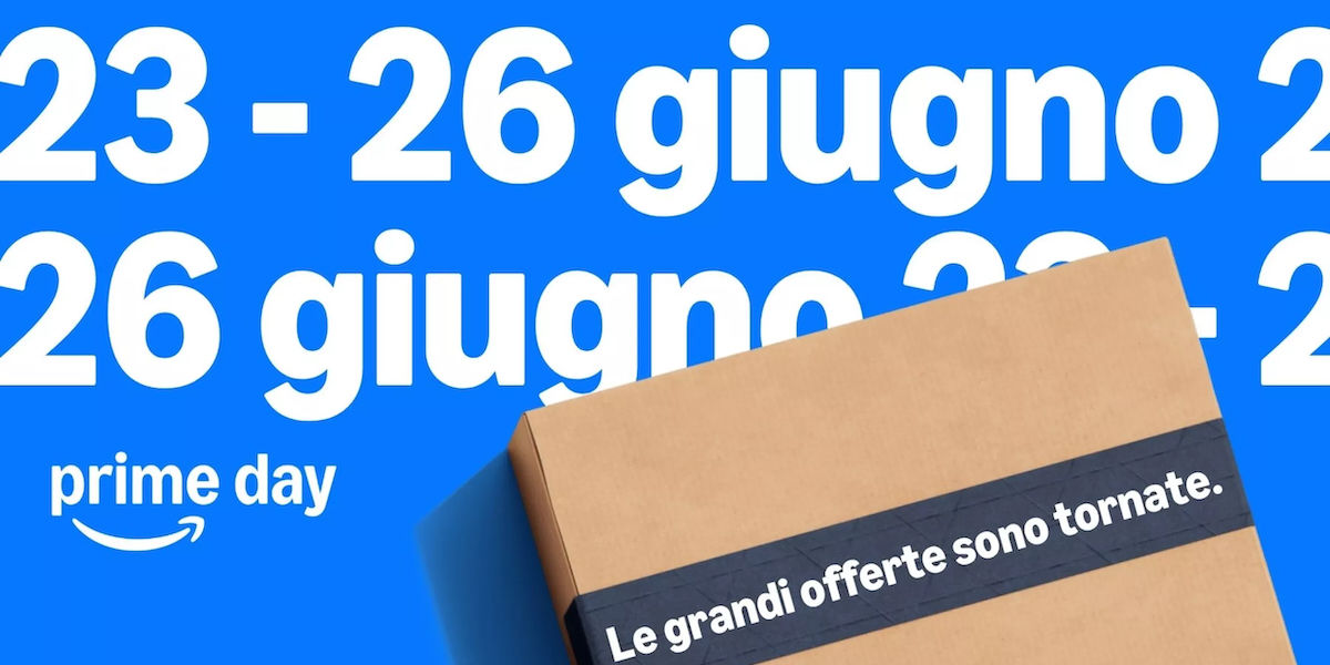 Amazon annuncia il Prime Day: si terrà dal 23 al 26 giugno