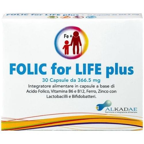 Alkadae Folic For Life Plus Capsule | Confronta prezzi | Trovaprezzi.it