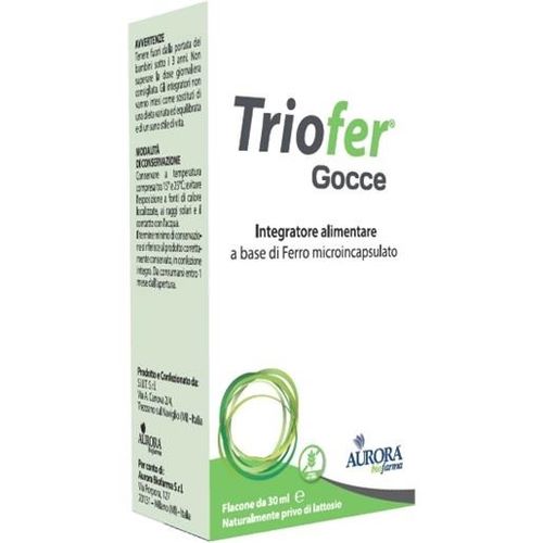 Aurora Biofarma Triofer Gocce | Confronta prezzi | Trovaprezzi.it