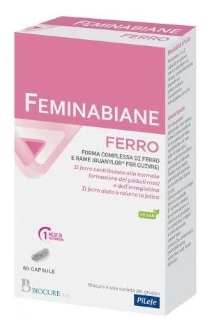 Biocure Feminabiane Ferro Capsule | Confronta prezzi | Trovaprezzi.it