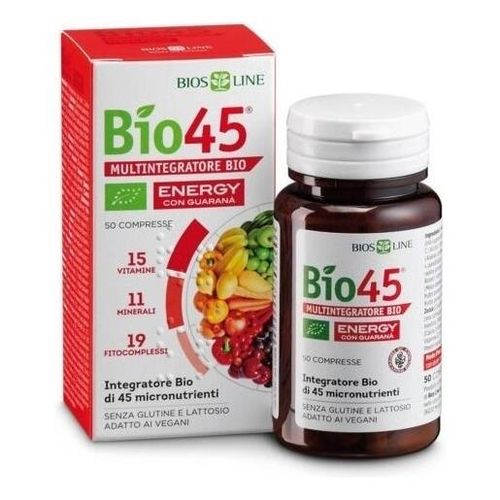 Bios Line Multi 45 Energy con Guaranà Compresse | Confronta prezzi ...