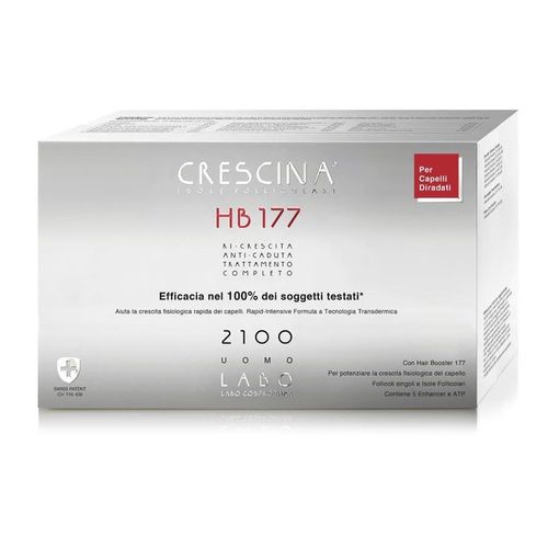 Labo Crescina Isole Follicolari HB177 Trattamento Anticaduta 2100 Uomo | Confronta prezzi ...