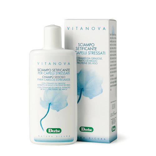 Derbe Vitanova Shampoo Setificante Capelli Stressati | Confronta prezzi ...