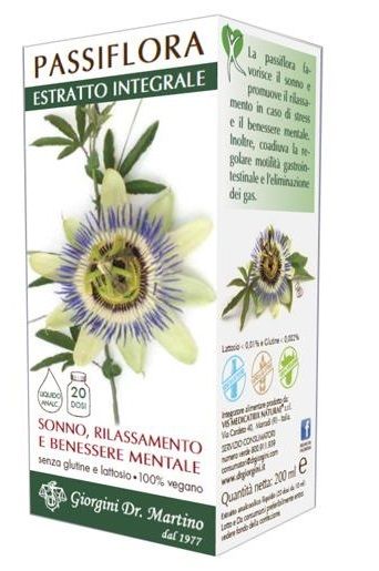 Dr. Giorgini Passiflora Estratto Integrale Liquido Analcoolico ...