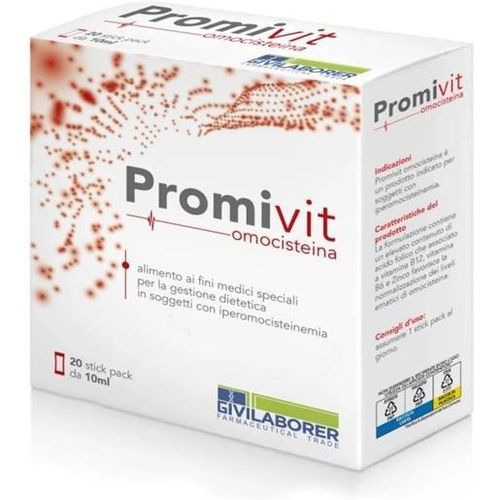 Farmaceutical Group Promivit Omocisteina Stick | Confronta prezzi ...