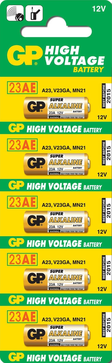 GP Batteries High Voltage 23AE A23 | Confronta prezzi | Trovaprezzi.it