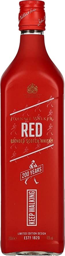 Johnnie Walker Red Label 200 Years Keep Walking | Confronta prezzi ...