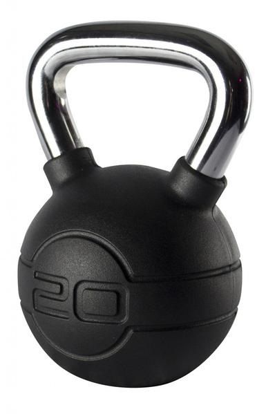 Jordan Kettlebell in Gomma Cromata | Confronta prezzi | Trovaprezzi.it