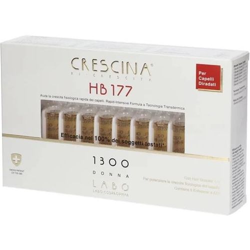 Labo Crescina Transdermic Ricrescita HB177 1300 Donna Fiale | Confronta ...