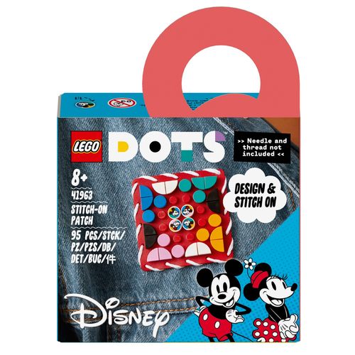 Lego DOTS 41963 Patch stitch-on Topolino e Minnie | Confronta prezzi ...