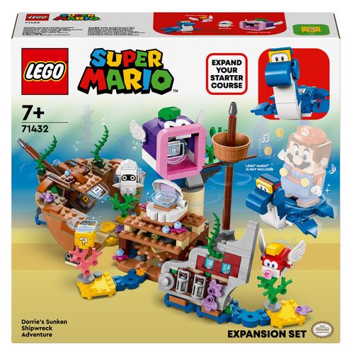 Lego Super Mario 71432 Il veliero sommerso di Dorrie - Pack di ...