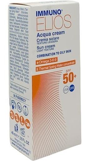 Morgan Immuno Elios Acqua Cream Crema Solare SPF50+ | Confronta prezzi ...