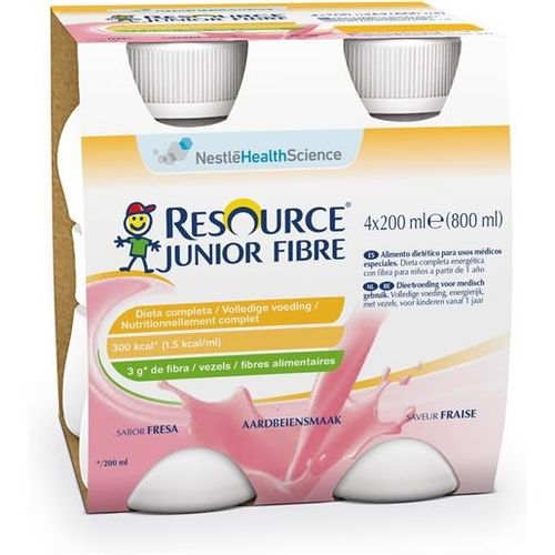 Nestlé Resource Junior Fibre 4x200ml | Confronta prezzi | Trovaprezzi.it