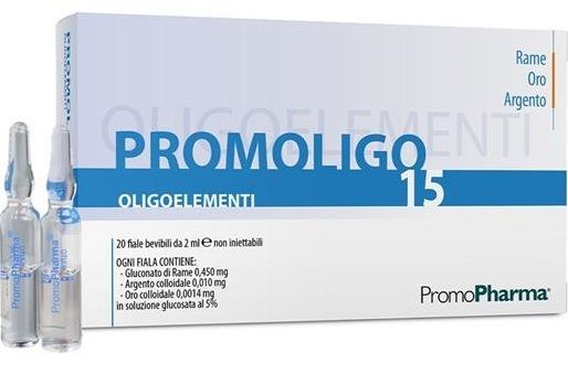 PromoPharma Promoligo 15 Rame Argento Oro | Confronta prezzi ...