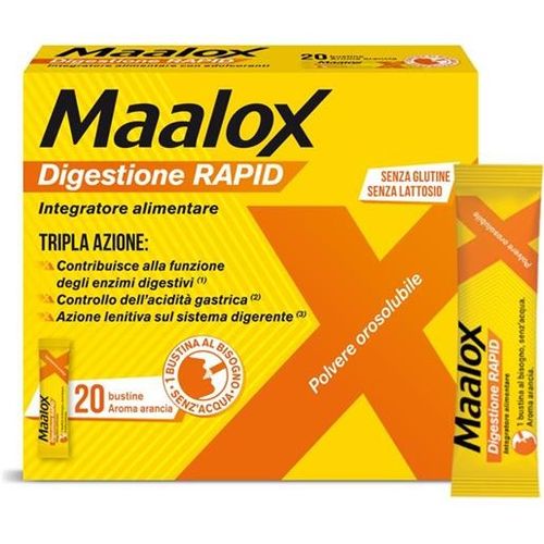 Sanofi Maalox Digestione Rapid Bustine | Confronta prezzi | Trovaprezzi.it