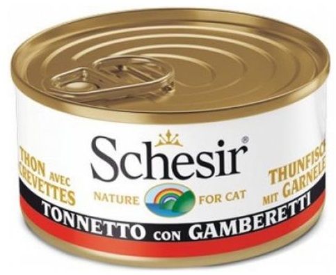 Schesir Adult Gatto (Tonnetto con Gamberetti) - umido | Confronta prezzi | Trovaprezzi.it