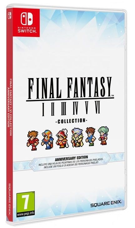 Square Enix Final Fantasy I-VI Collection - Anniversary Edition ...