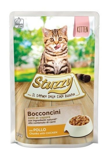 Stuzzy Cat Kitten Bocconcini al Vapore con Pollo - umido | Confronta prezzi | Trovaprezzi.it