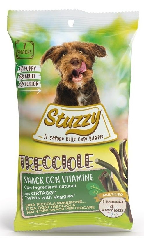 Stuzzy Dog Snack Trecciole Ortaggi | Confronta prezzi | Trovaprezzi.it