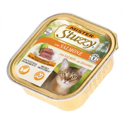 Stuzzy Mister Cat con Salmone - umido | Confronta prezzi | Trovaprezzi.it
