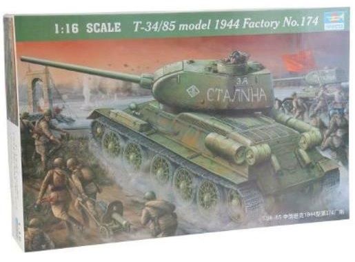 Trumpeter T-34/85 model 1944 FActory No. 174 | Confronta prezzi ...