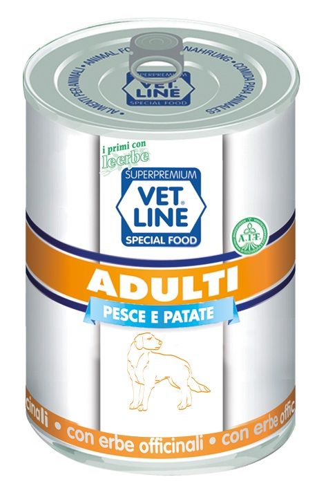 Vet Line Adulti Pesce e Patate - umido | Confronta prezzi | Trovaprezzi.it