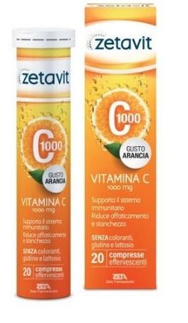 Zeta Farmaceutici Zetavit C1000 Compresse Effervescenti | Confronta ...