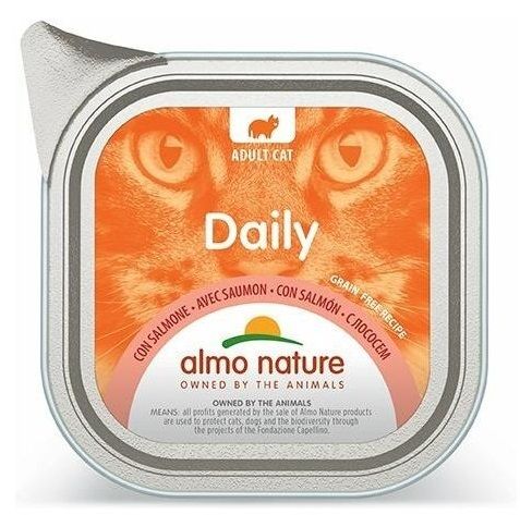 Almo Nature Daily Gatto (Salmone) - umido 100g | Confronta prezzi ...