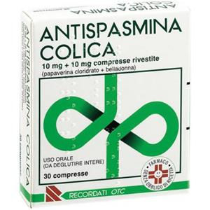 Recordati Antispasmina Colica 30 compresse rivestite | Confronta prezzi ...