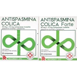 Recordati Antispasmina Colica forte 30 compresse | Confronta prezzi ...