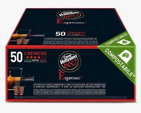 Caffè Vergnano 1882 Cremoso Capsule Nespresso | Confronta prezzi ...