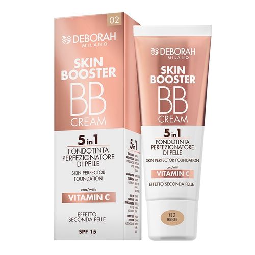 Deborah Skin Booster BB Cream Fondotinta 02 Beige | Confronta prezzi ...