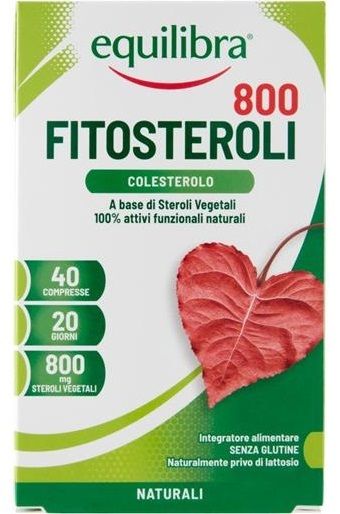 Equilibra Fitosteroli 800 Compresse 40 compresse | Confronta prezzi | Trovaprezzi.it