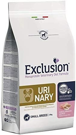 Exclusion Urinary Adult Small Cane (Maiale Sorgo e Riso) - secco 2Kg | Confronta prezzi ...